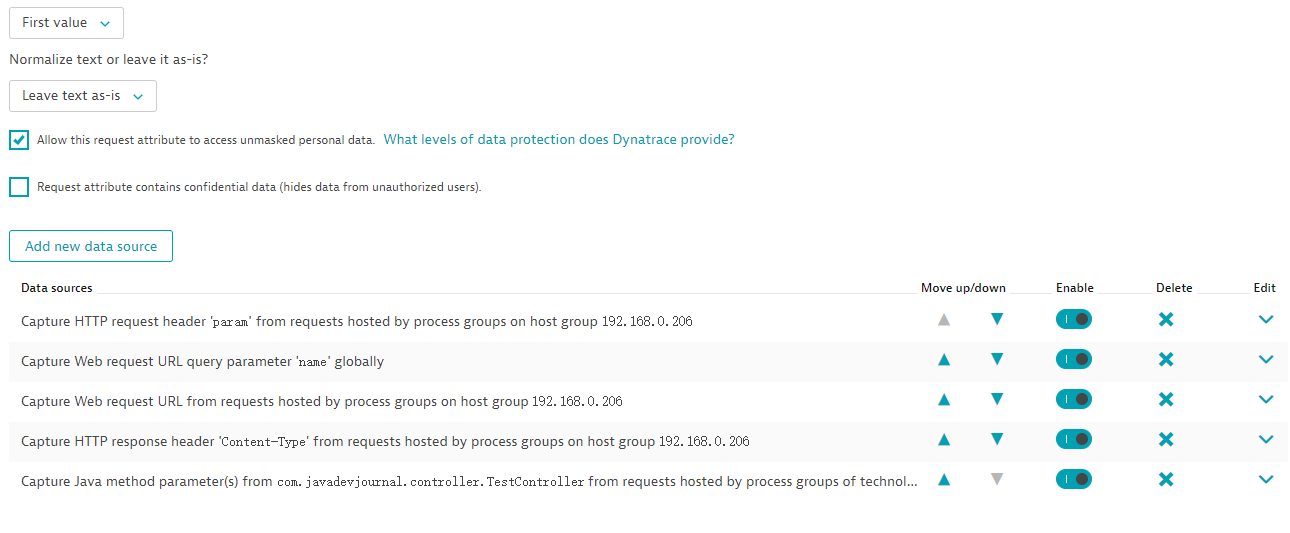 Solved Collection Rules When One Request Attribute Sets Multiple Data Sources Dynatrace Community 0314