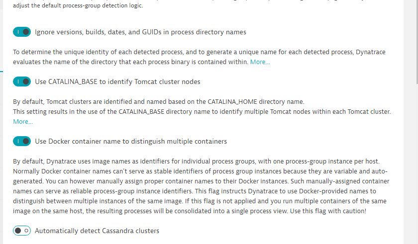 Solved: New ProcessGroup is getting created after each deployment for nodejs docker - Dynatrace ...