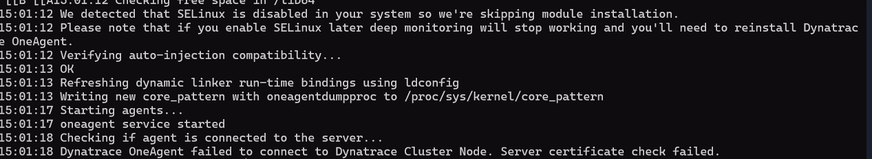 Solved Problem With Activegate Ssl Certificate Dynatrace Community