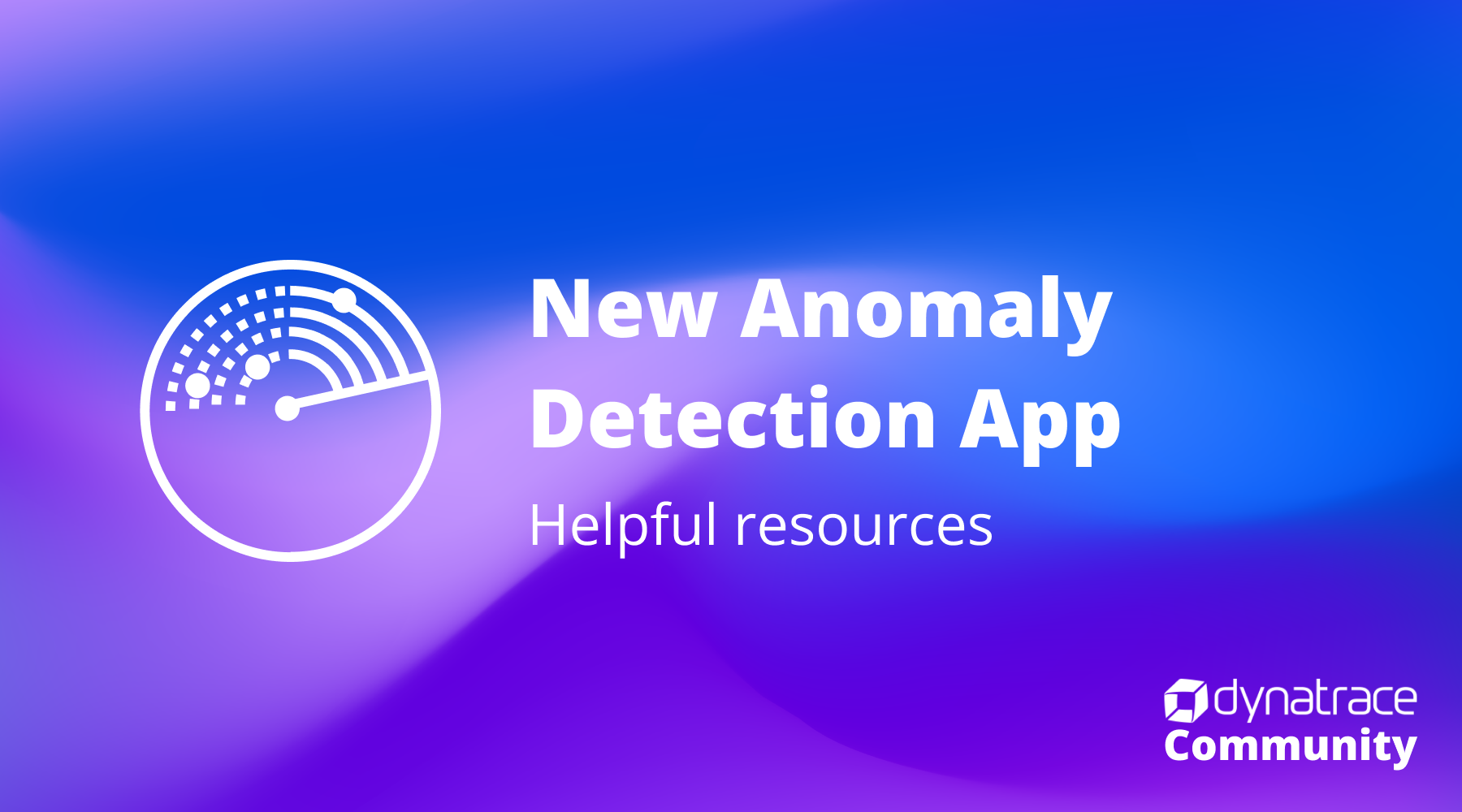 📚‌ Introducing the new Anomaly Detection App - Dynatrace Community